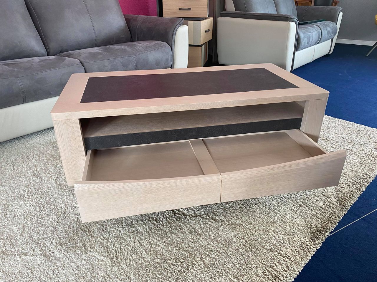 Table basse 1 tiroir réf Belem