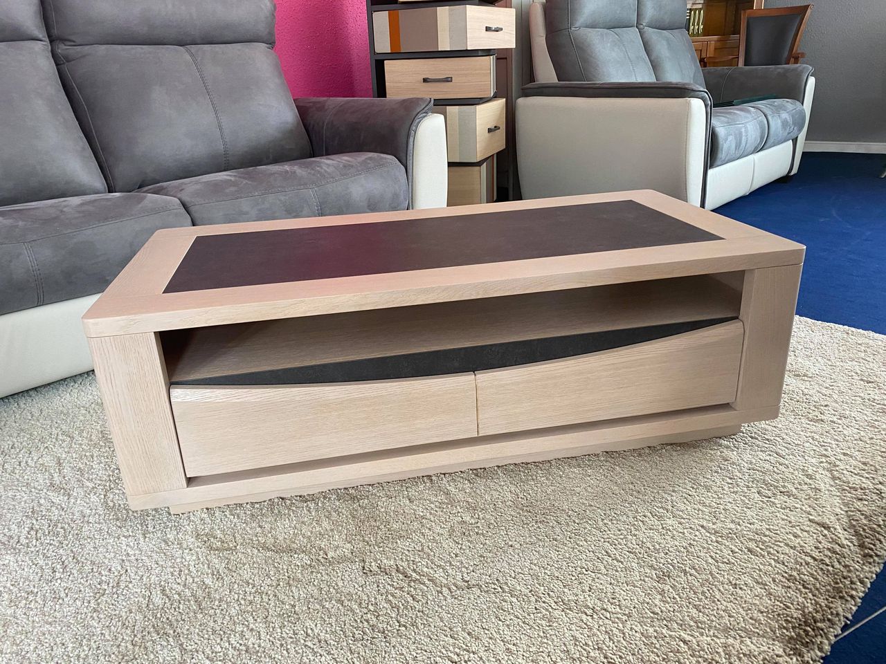 Table basse 1 tiroir réf Belem