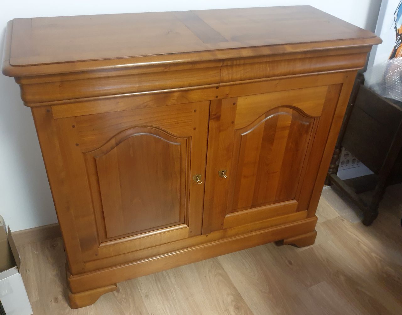 Buffet - Buffet 2 portes - Buffet Merisier - Meuble - Buffet Louis ...